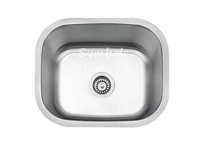 Undermount Single Bowl Stainless Steel Bar-prep Kitchen Sink, SS-1512 ...